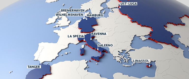Container logistics with 12 terminals in Europe | BLG LOGISTICS