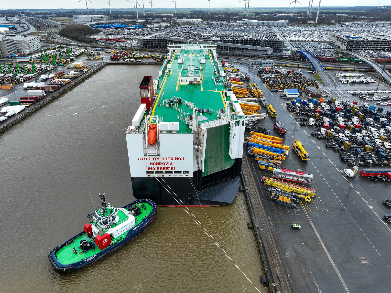 Premiere in Bremerhaven | BLG LOGISTICS