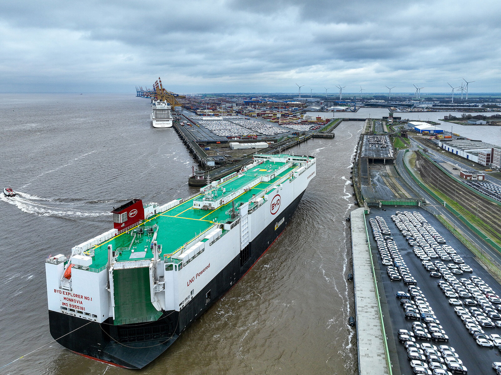 Premiere in Bremerhaven | BLG LOGISTICS