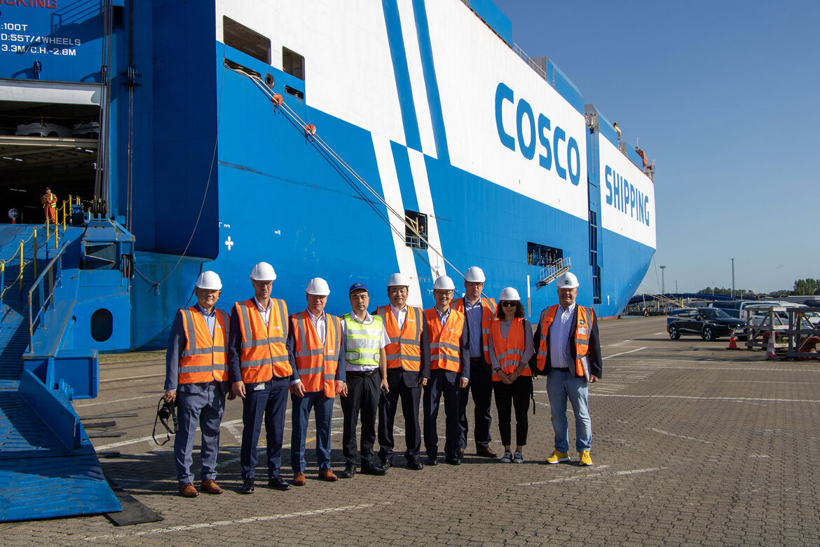 COSCO Shipping Car Carriers starts test shipment with RoRo Car Carrier ...