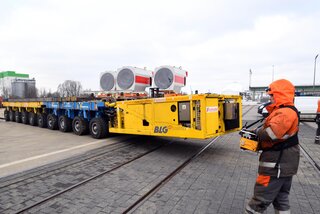 Heavy lift logistics and special transports | BLG LOGISTICS