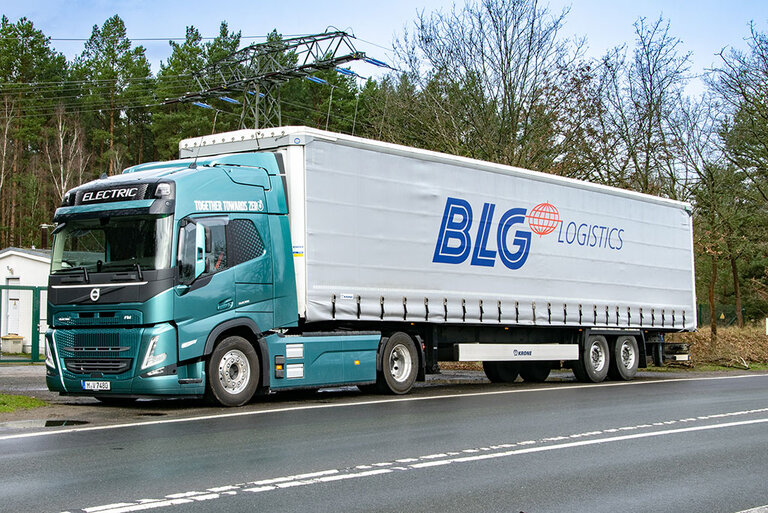 BLG LOGISTICS tests the use of electric trucks | BLG LOGISTICS