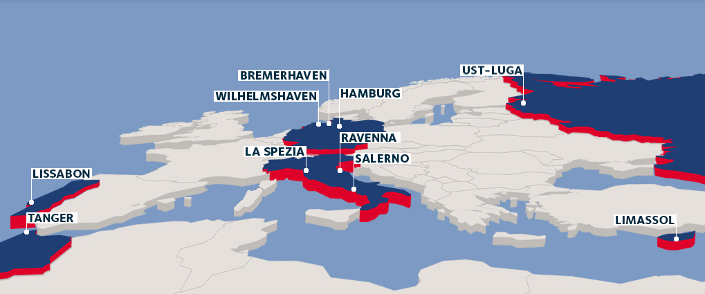 Container logistics with 12 terminals in Europe | BLG LOGISTICS